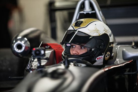 Spanish Driver Carmen Jorda Member Fia Editorial Stock Photo - Stock ...