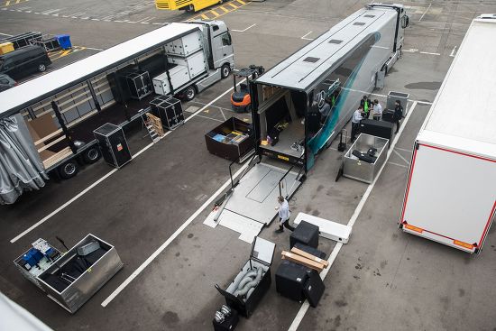 Trucks Team Members Renault Sport F1 Editorial Stock Photo - Stock ...