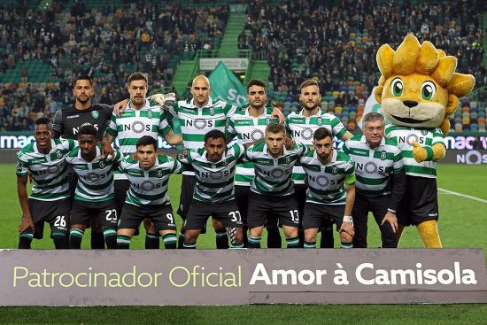 Lineup Sporting Cp Team Editorial Stock Photo - Stock Image | Shutterstock