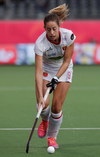 Maria Lopez Spain Action During Eurohockey Editorial Stock Photo ...