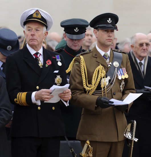 Vice Admiral Sir John Dunt Prince Editorial Stock Photo - Stock Image ...