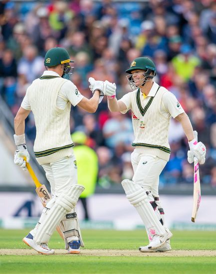 Australias David Warner Celebrates His Half Editorial Stock Photo ...