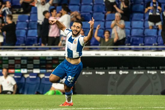 Vargas 22 Rcd Espanyol Celebrating Goal Editorial Stock Photo - Stock ...