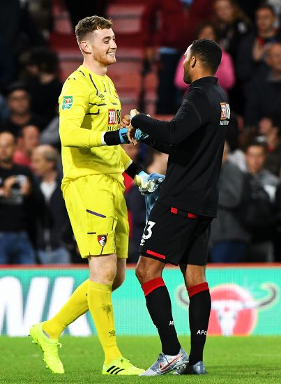 Callum Wilson Mark Travers Afc Bournemouth Editorial Stock Photo ...