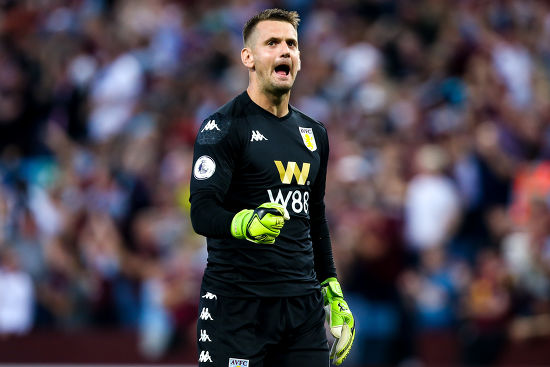 Tom Heaton Aston Villa Celebrates Wesley Editorial Stock Photo - Stock ...