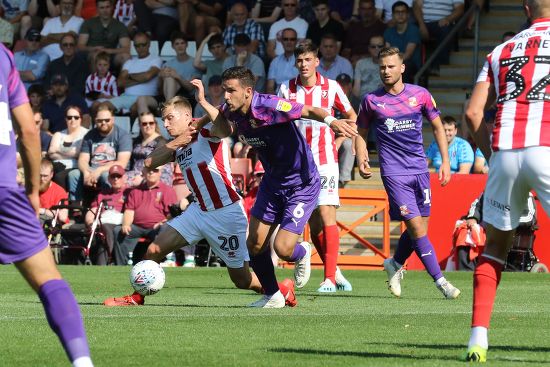 Gavin Reilly Mathieu Baudry During Efl Editorial Stock Photo - Stock ...
