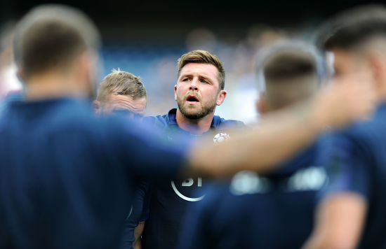 Ryan Wilson Team Huddle After Scotland Editorial Stock Photo - Stock ...
