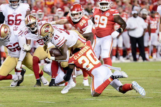 Cornerback Keith Reaser 20 Kansas City Editorial Stock Photo - Stock ...