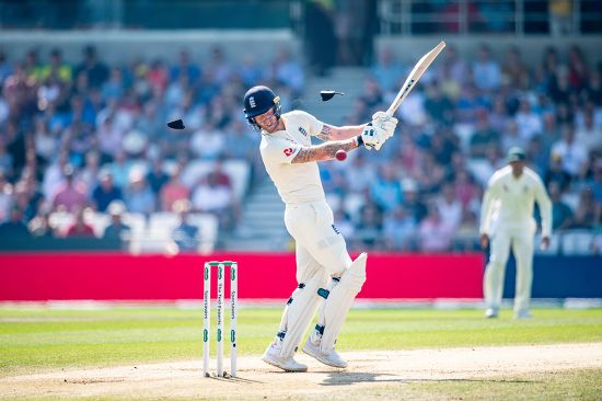 Englands Ben Stokes Takes Blow Helmet Editorial Stock Photo - Stock ...