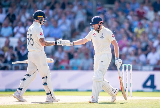 Englands Ben Stokes Jonny Bairstow Punch Editorial Stock Photo - Stock ...