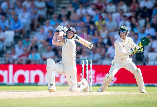 Englands Ben Stokes Hits Six Against Editorial Stock Photo - Stock ...