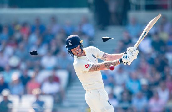 Englands Ben Stokes Takes Blow Helmet Editorial Stock Photo - Stock ...