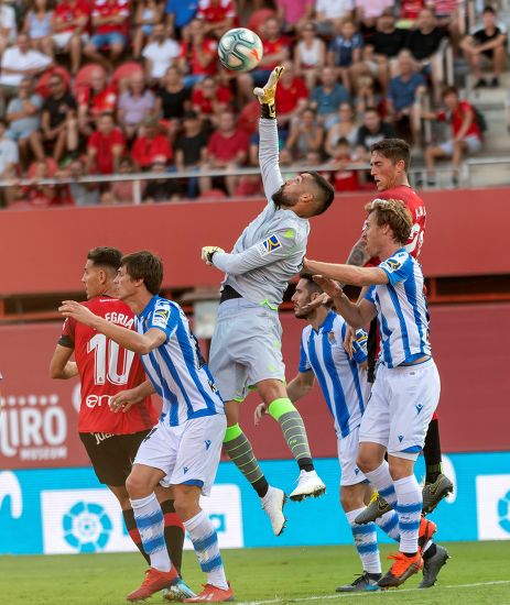 Real Sociedads Goalkeeper Miguel Angel Moya Editorial Stock Photo ...