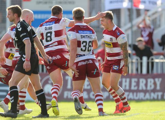 Sam Powell Wigan Warriors Cele On Editorial Stock Photo - Stock Image ...