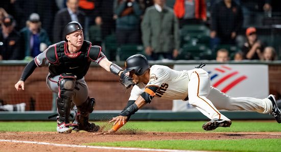 Arizona Diamondbacks Catcher Carson Kelly 18 Editorial Stock Photo ...