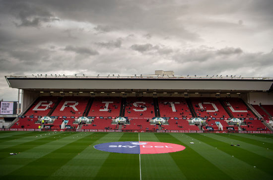 General View Inside Ashton Gate Showing Editorial Stock Photo - Stock ...