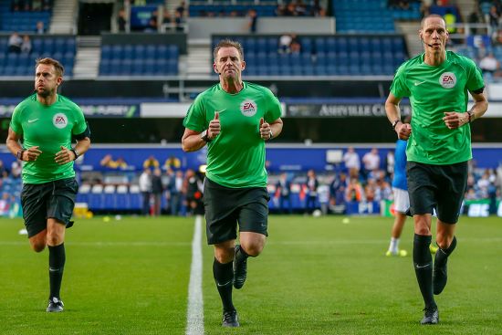 Assistant Referee Garry Maskell Referee Ross Editorial Stock Photo ...