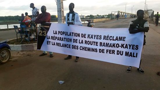 Protesters Block Bridge Protest Over Condition Editorial Stock Photo ...