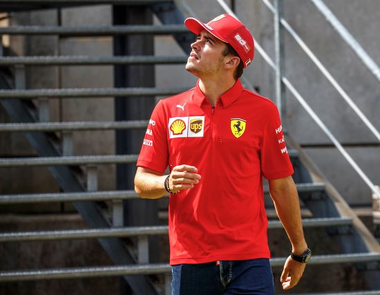 Monacos Formula One Driver Charles Leclerc Editorial Stock Photo ...