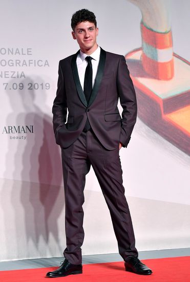 Italian Actor Andrea Calligari Arrives Premiere Editorial Stock Photo ...