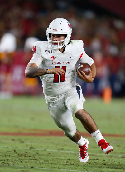 Fresno State Bulldogs Quarterback Jorge Reyna Editorial Stock Photo ...