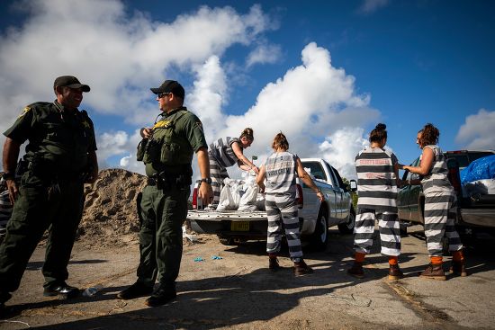 Female Inmates Brevard County Jail Load Editorial Stock Photo - Stock ...