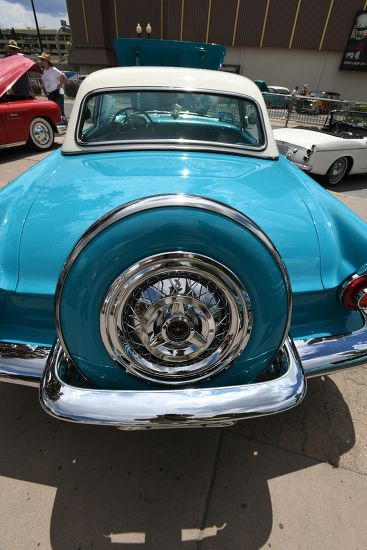 Ford Blue T Bird 1956 Editorial Stock Photo - Stock Image | Shutterstock