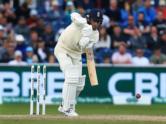 Jack Leach England Batting Editorial Stock Photo - Stock Image ...