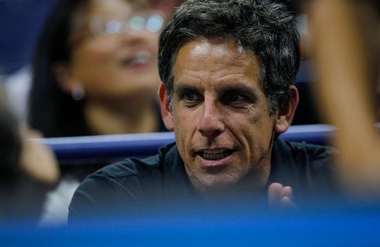 Ben Stiller Sits Players Box Rafael Editorial Stock Photo - Stock Image ...