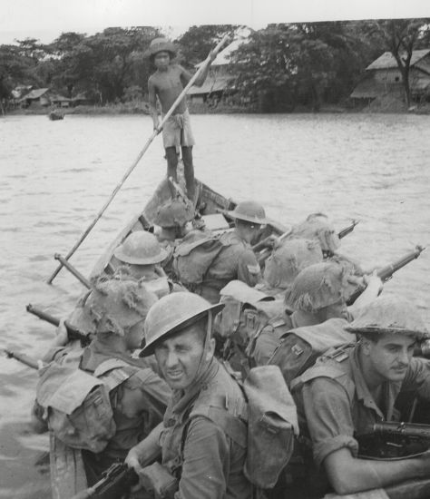 Wwii Britain British Army Far East Editorial Stock Photo - Stock Image ...