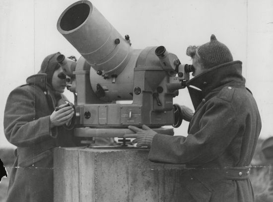 Wwii Britain Ats Auxiliary Territorial Service Editorial Stock Photo ...