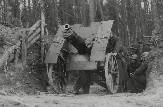 Wwii France French Artillery Front Picture Editorial Stock Photo ...