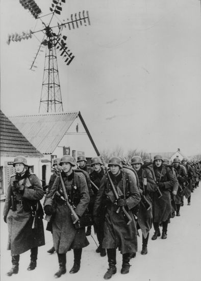 Wwii Denmark Picture Shows Column German Editorial Stock Photo - Stock ...