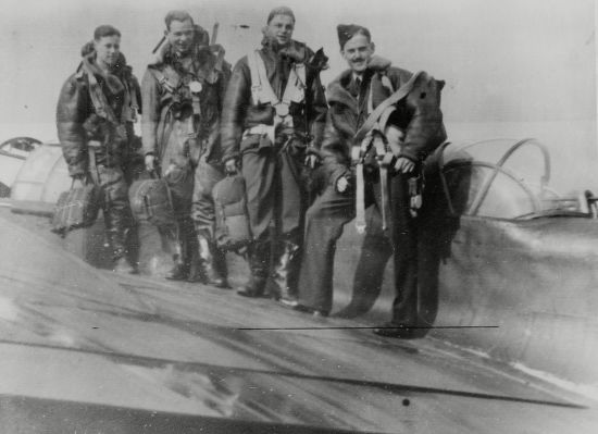 Wwii Britain Raf Bomber Squadron Crews Editorial Stock Photo - Stock ...