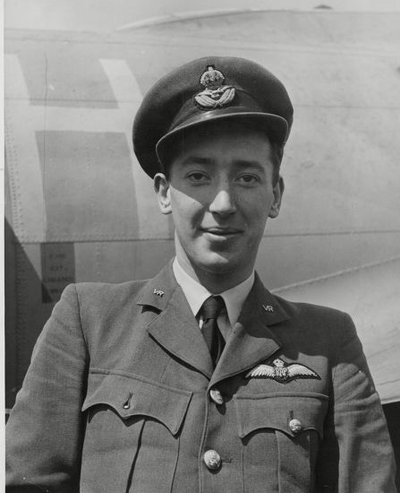 Wwii Britain Raf Bomber Command Pilot Editorial Stock Photo - Stock ...