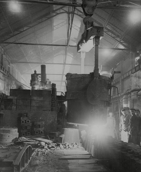 Wwii France Visit Armament Factory Somewhere Editorial Stock Photo ...
