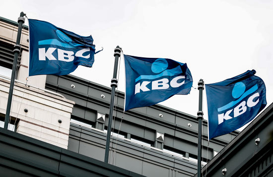 View Kbc Flags Logo Bancassurers Headquarters Editorial Stock Photo ...