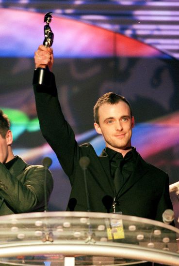 20th Brit Awards Mastercard Travis Editorial Stock Photo - Stock Image ...
