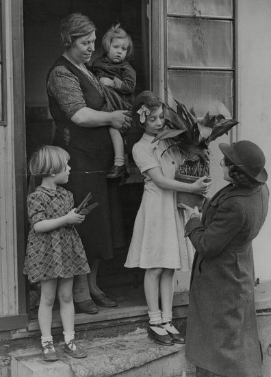 Wwii Britain Wvs Womens Voluntary Service Editorial Stock Photo - Stock ...
