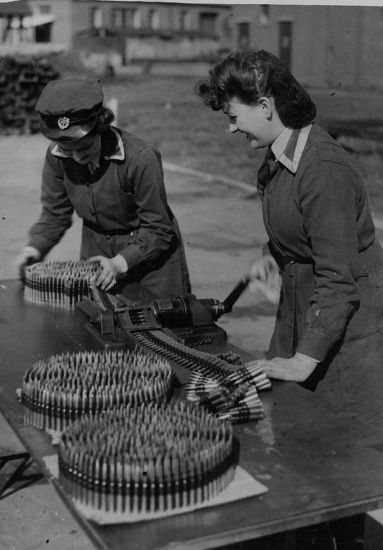 Wwii Britain Waaf Womens Auxiliary Air Editorial Stock Photo - Stock ...