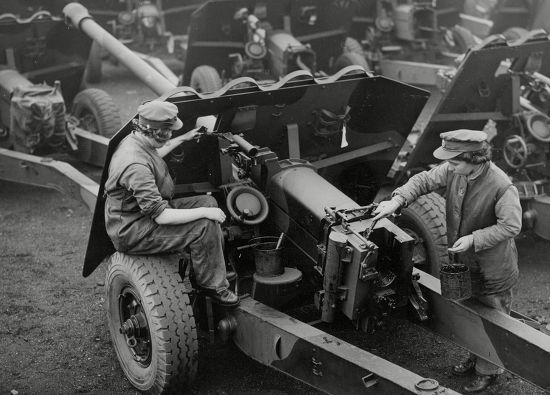 Wwii Britain Ats Auxiliary Territorial Service Editorial Stock Photo ...