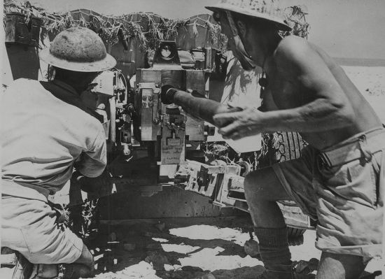 Wwii Britain Army Middle East Libya Editorial Stock Photo - Stock Image ...