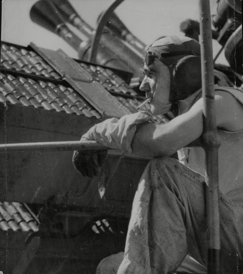 Wwii British Navy Anti Aircraft Guns Editorial Stock Photo - Stock ...