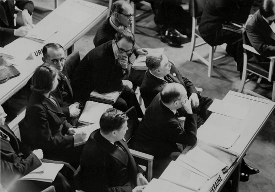 Wwii Peace United Nations Conferences Second Editorial Stock Photo ...