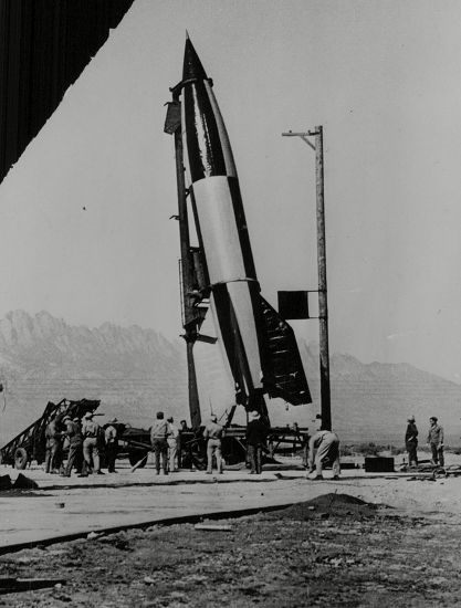 Wwii Germany Rockets V2 First Test Editorial Stock Photo - Stock Image ...