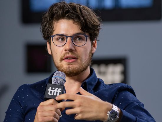 Canadian Director Daniel Roher Attends Press Editorial Stock Photo ...