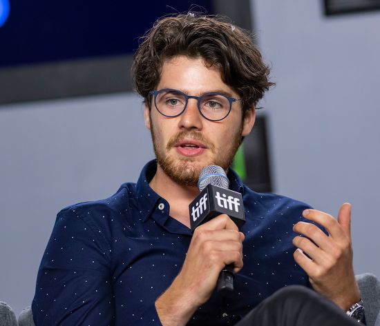 Canadian Director Daniel Roher Attends Press Editorial Stock Photo ...
