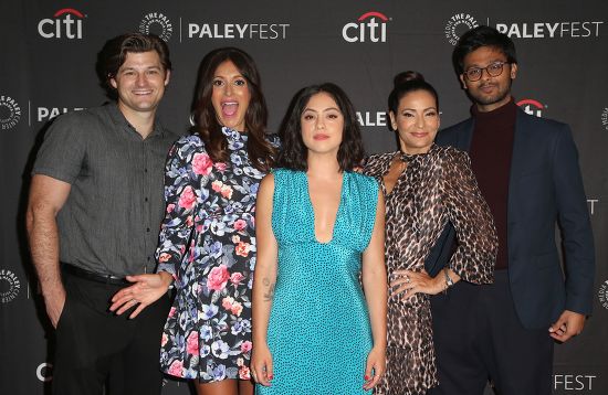 Kevin Bigley Angelique Cabral Rosa Salazar Editorial Stock Photo ...