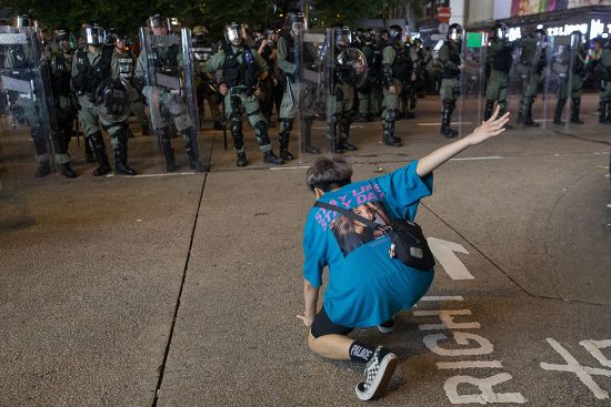 Protester Makes Some Dance Moves Front Editorial Stock Photo - Stock ...