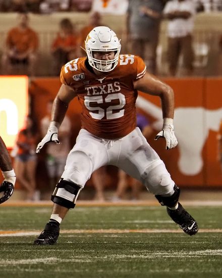 Samuel Cosmi 52 Texas Longhorns Action Editorial Stock Photo - Stock ...